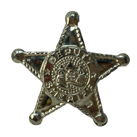 Unbranded | Toys | Vtg Deputy Sheriff Badge Pin Cracker Jack Gumball ...